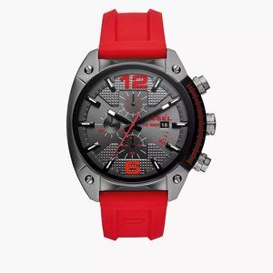 Diesel | Accessories | Nwt Diesel Mens Overflow Chronograph Gunmetal ...
